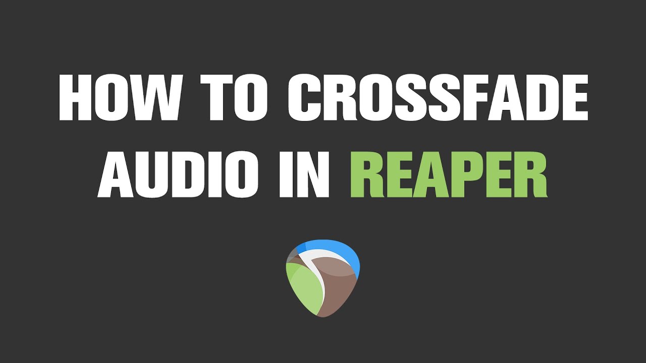 How to Crossfade Audio in Reaper | Quick Tutorial - YouTube