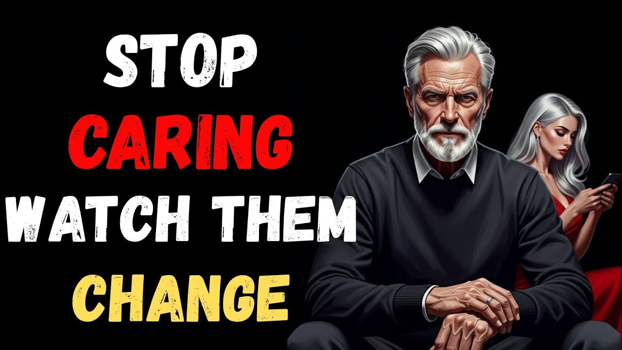 The Power of Not Caring: Stoic Secret That Changes Everything - YouTube