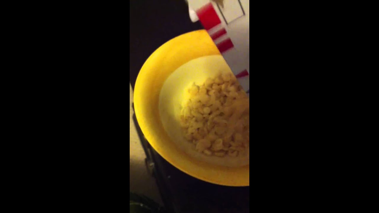 how to make cereal - YouTube