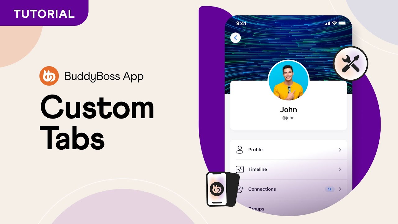 Displaying custom tabs in Profiles and Groups - YouTube