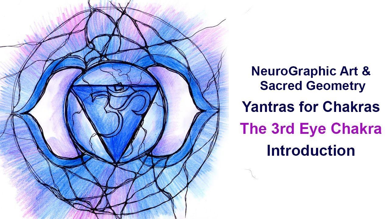 #NeuroGraphicArt & Sacred Geometry - Yantras for Chakras - The 3rd Eye ...