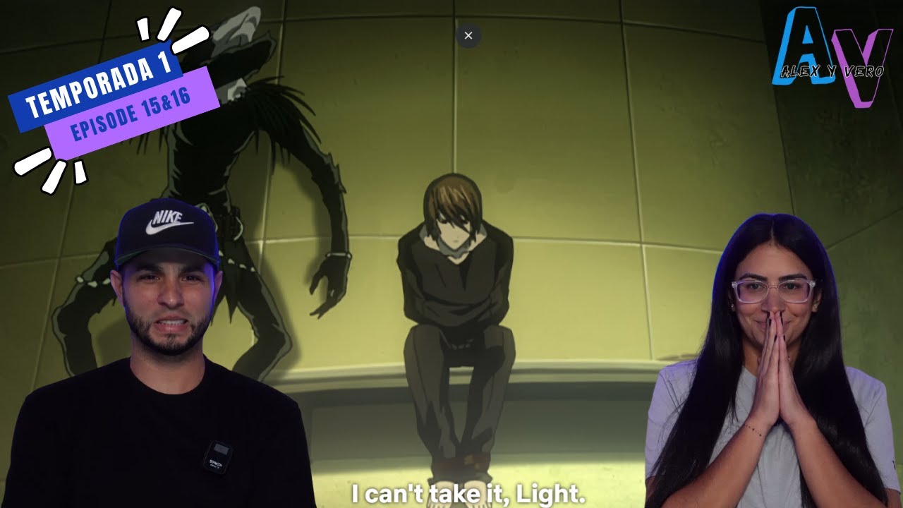 Death Note Ep. 15-16 Hasta donde llegara KIRA? {Reaccion} - YouTube