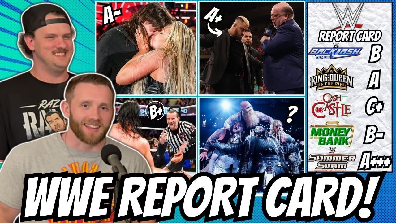 WWE REPORT CARD 2024! - YouTube