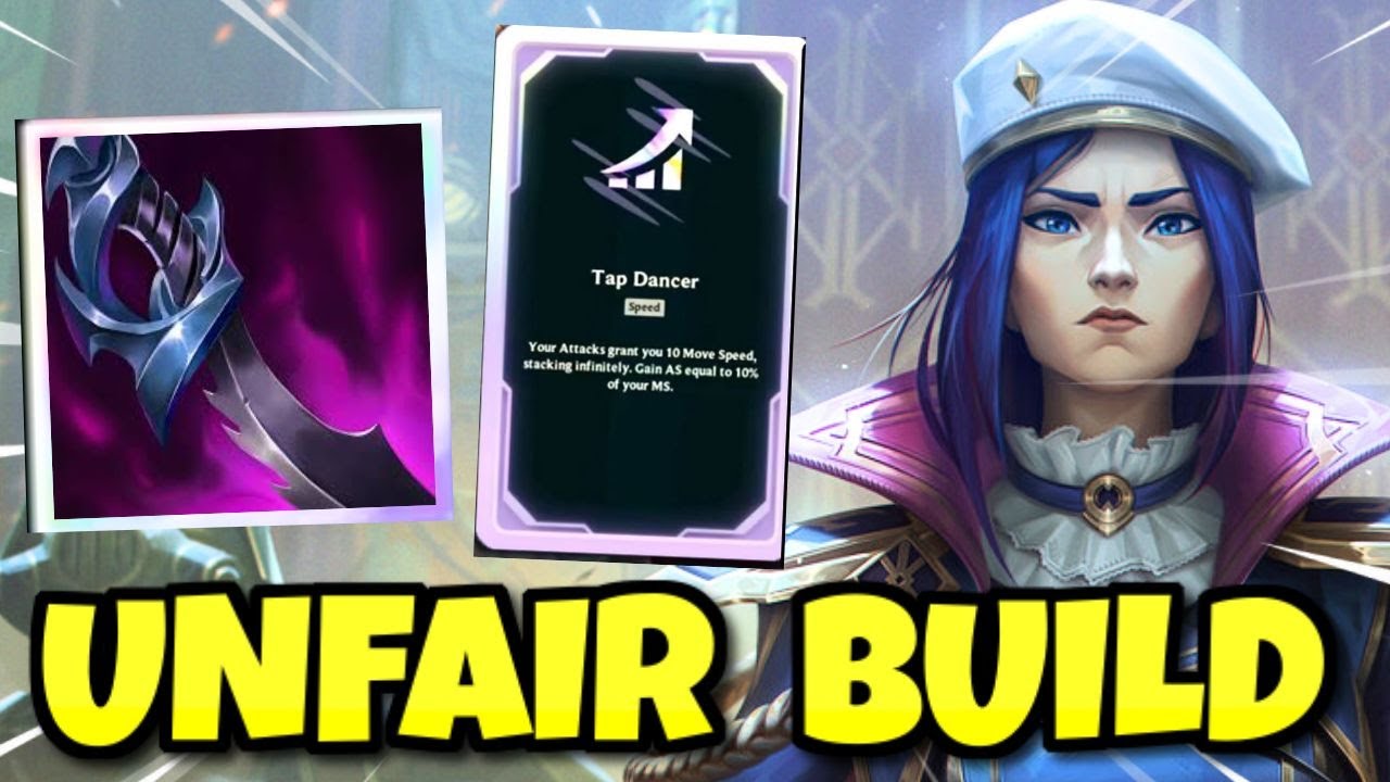 This CAITLYN BUILD is basically cheating in Arena.... - YouTube