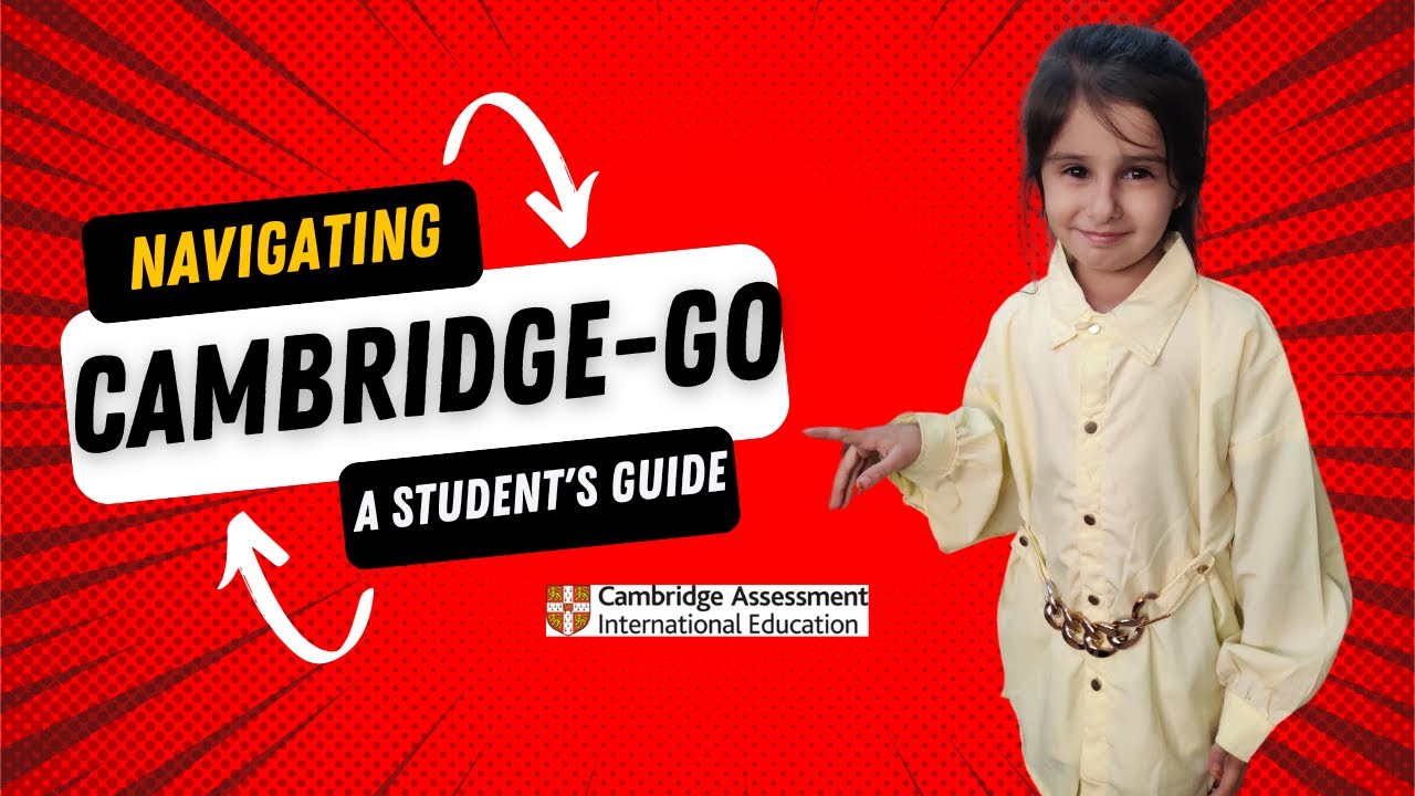 How to register as a student on Cambridge GO - YouTube