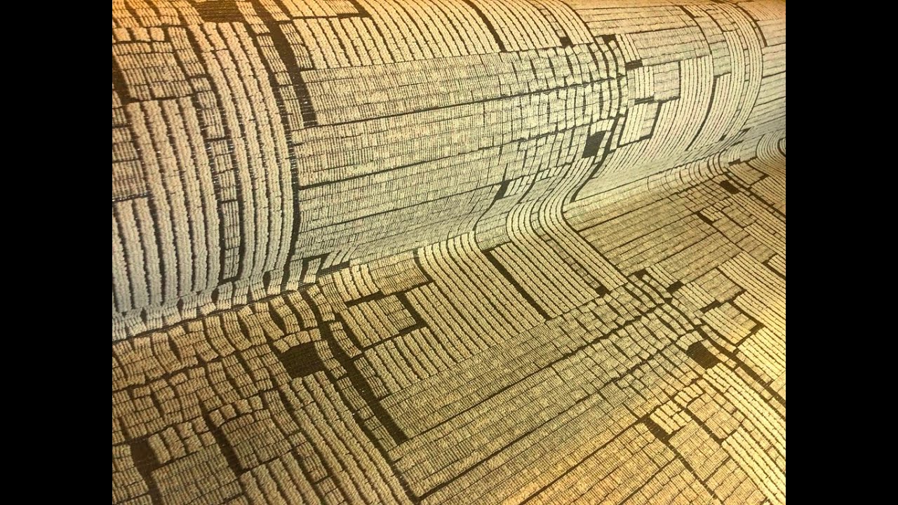 Pattern Travis color Cement upholstery fabric - YouTube