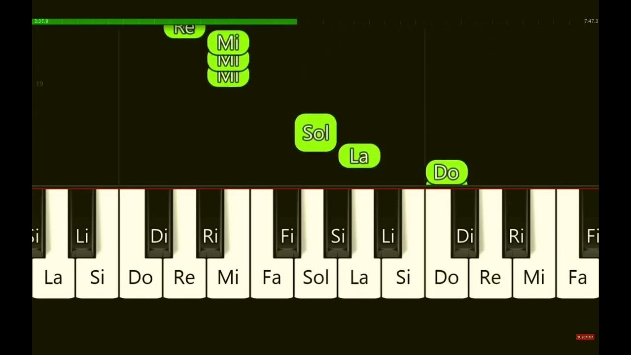 canción de pou piano FC - YouTube