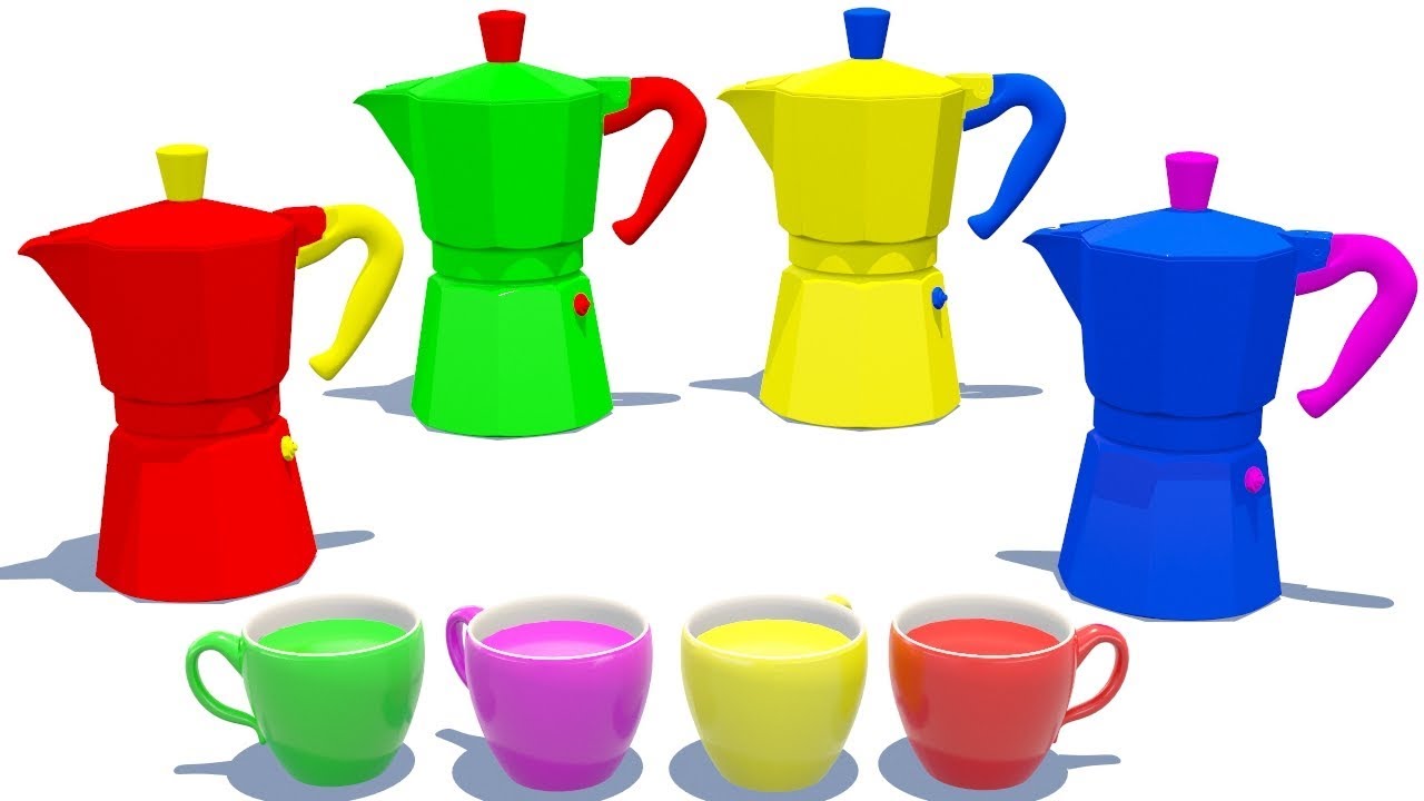 Coffee Toys Moka Pot Espresso Maker Machine - Toy Appliance For Kids ...