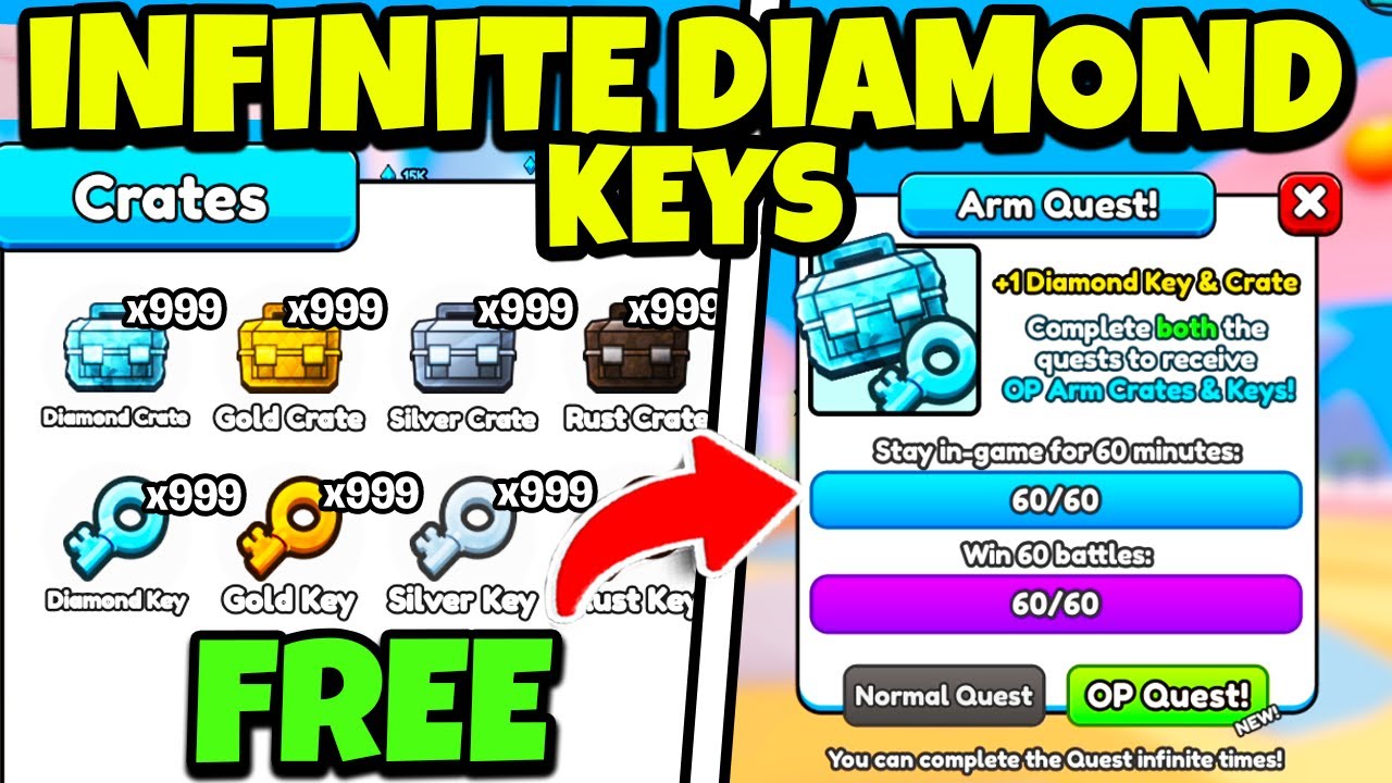 NEW UPDATE FREE INFINITE DIAMOND KEY CRATES In Arm Wrestle new-update-free-infinite-diamond-key-crates-in-arm-wrestle