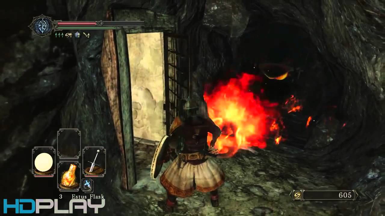 Dark Souls 2 - Fire Sword Location - YouTube