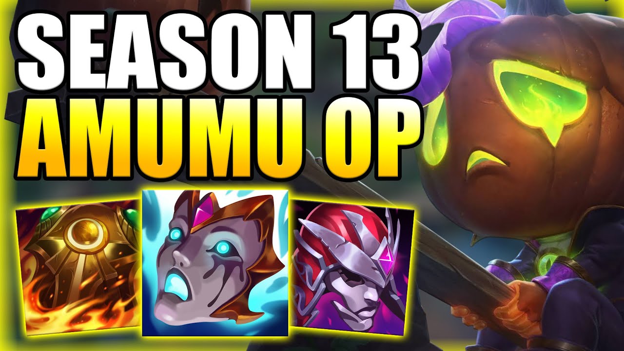 RIOT BROKE AMUMU JUNGLE WITH THE NEW S13 CHANGES & BUFFS! Best Build ...