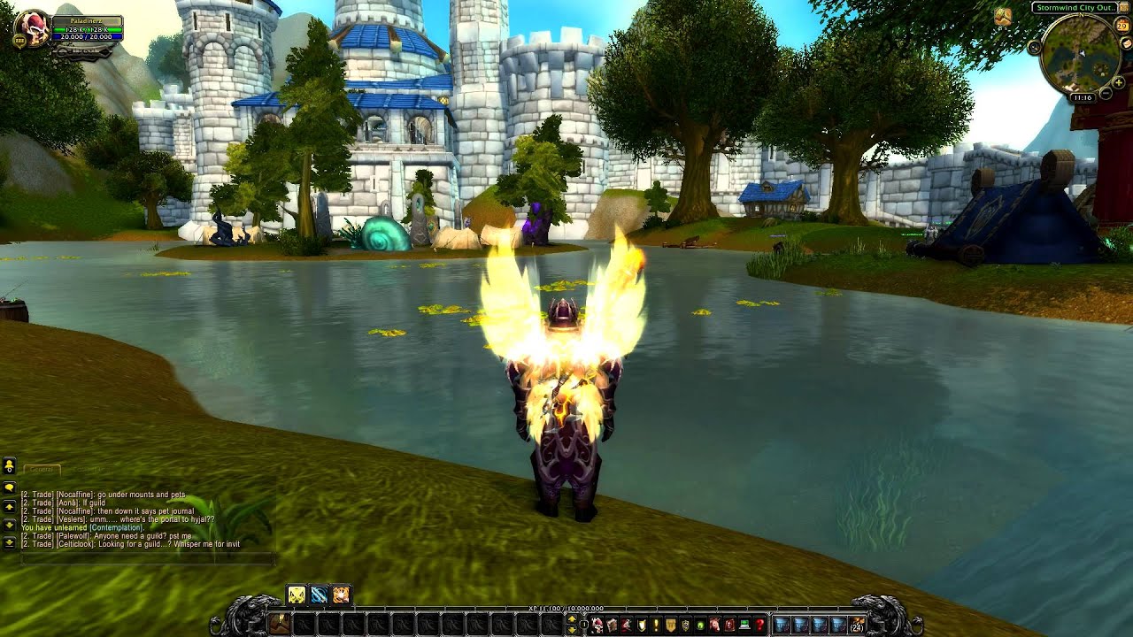 MoP Beta: Paladin Glyph of Winged Vengeance - YouTube