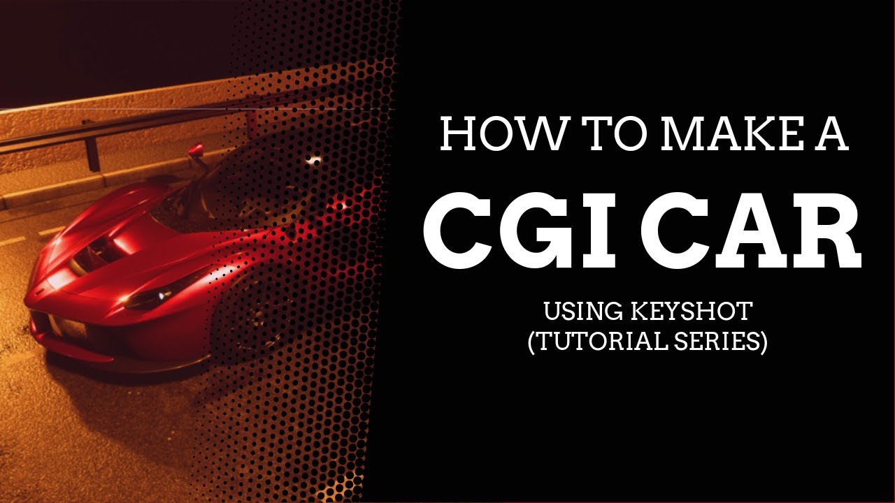 How To Make a CGI Car on Keyshot - CGI Render - YouTube