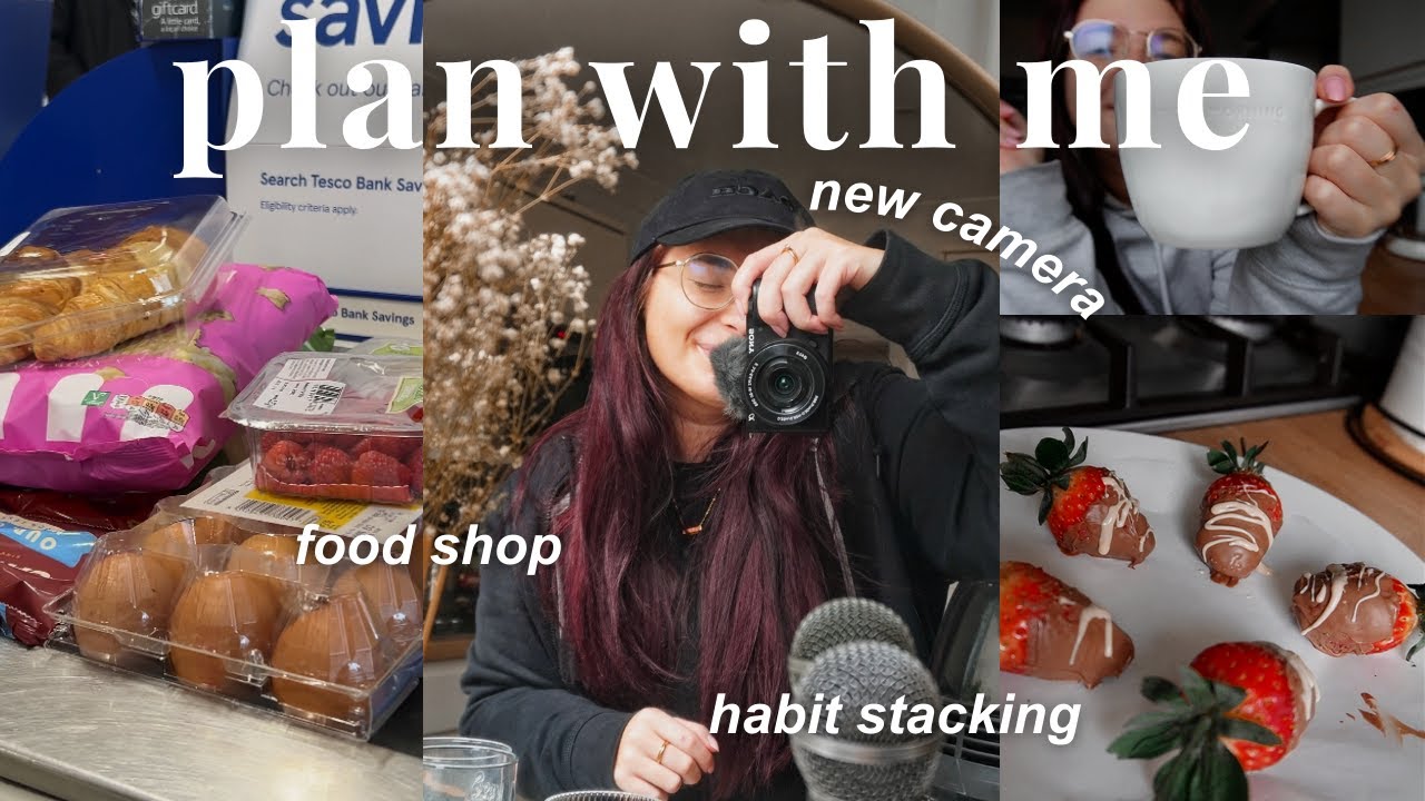LET'S GET READY FOR THE WEEK | asking AI to plan my perfect week, habit ...