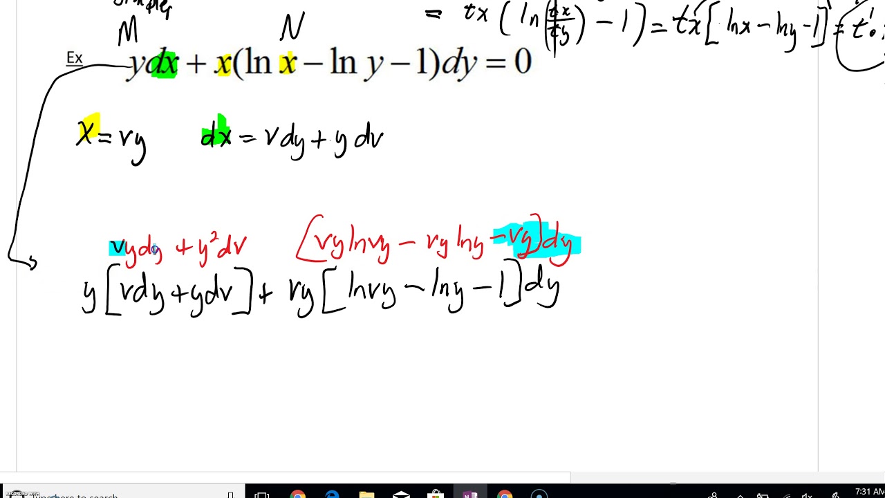 Diff Eq 25 Day 1 Part2 Youtube 5917
