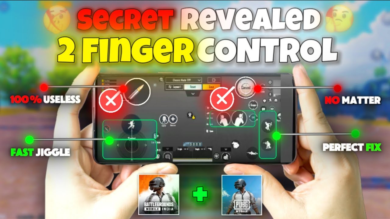 2 Finger Claw Control SECRETS for PUBG Mobile 2025! 🤯 | Pro Tips Best ...