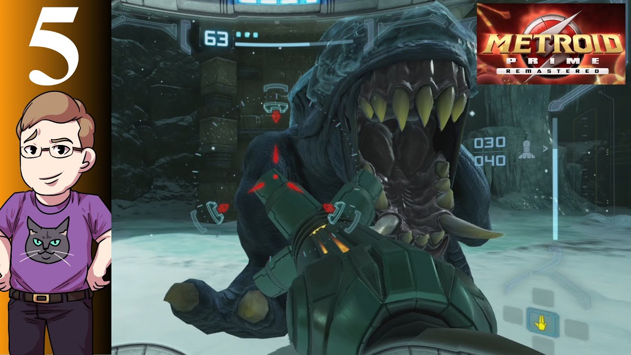 Metroid Prime: Remastered (Blind) Part 5 - Phendrana Drifts - YouTube