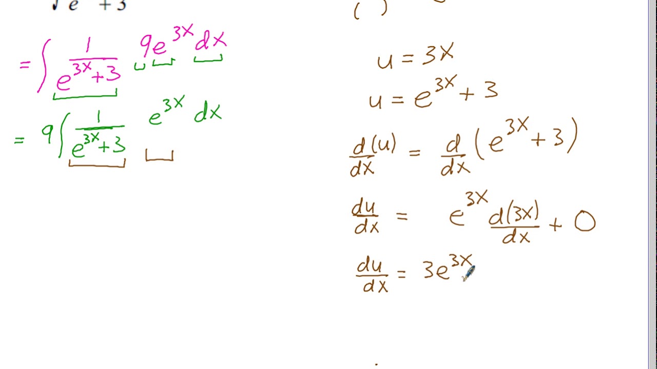 Unit 5 WS A Anti Derivatives Using Rules U Sub 11 Feb 2016 #24 - YouTube