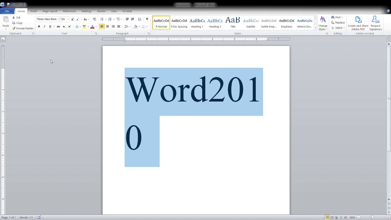 How To Change Font Size In Word 2010 YouTube How To Change Font Size In Word 2010 YouTube