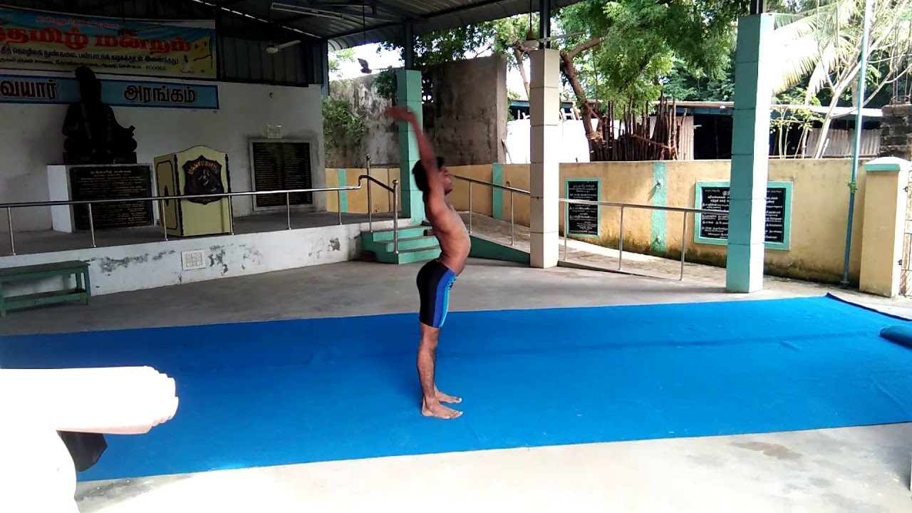 Backbend and forward bend demonstration - YouTube