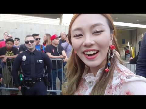 меня пригласили в голливуд! живьём мстители !헐리우드 시사회 avengers in Hollywood|minkyungha кенха