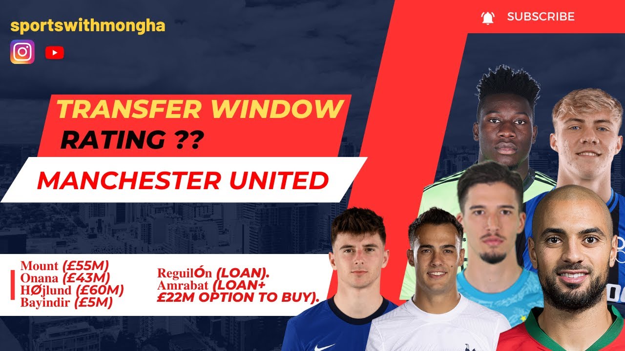 🔴😱 Manchester United Transfer Window Rating 😱🔴 - YouTube