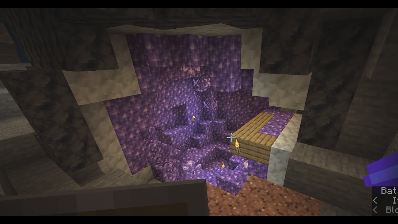 Crystals Cave In New minecraft 1.17 || Minecraft 1.17 || GamerThakur ...
