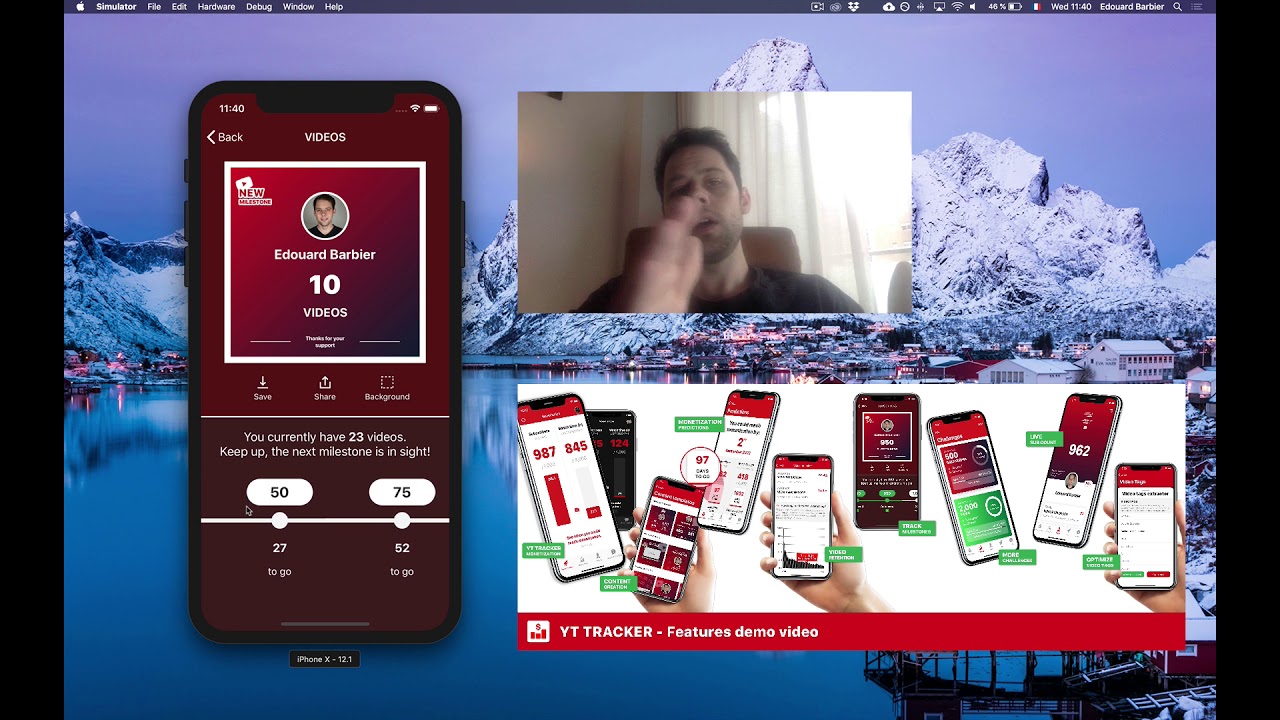 YT Tracker v1.11 - Demo Video - YouTube