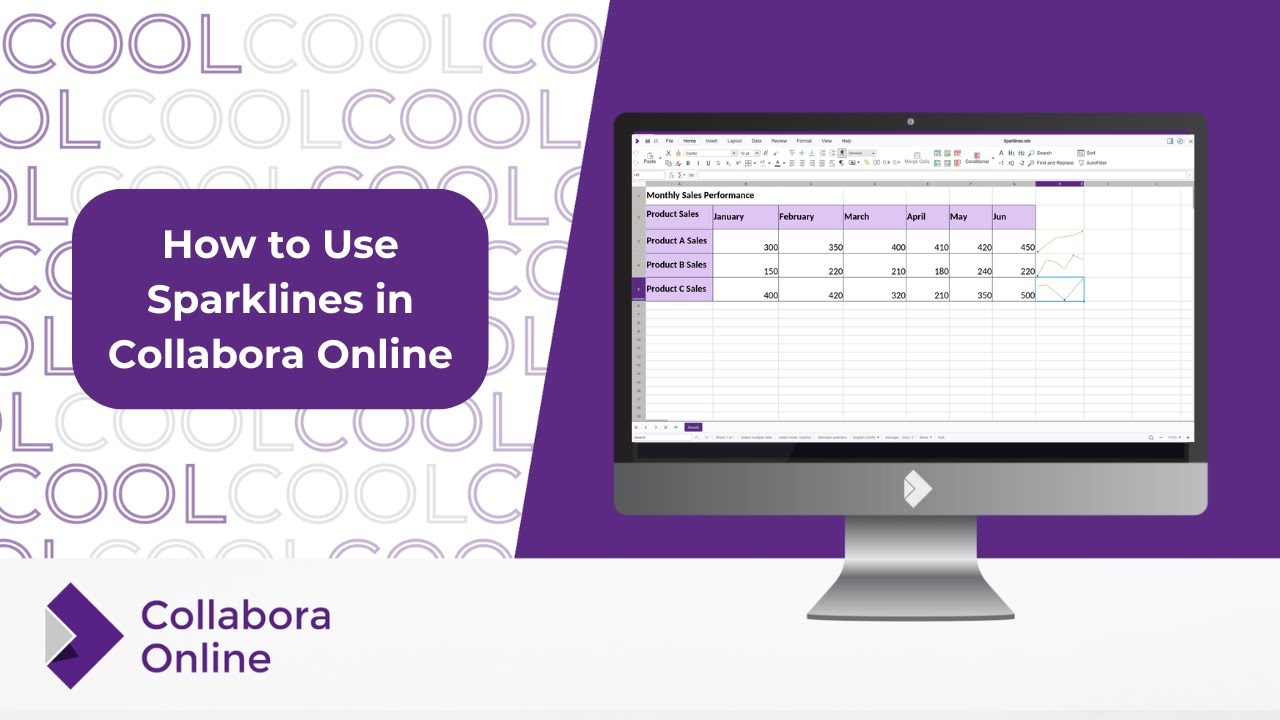 How To Use Sparklines In Spreadsheets #FeatureFriday - YouTube