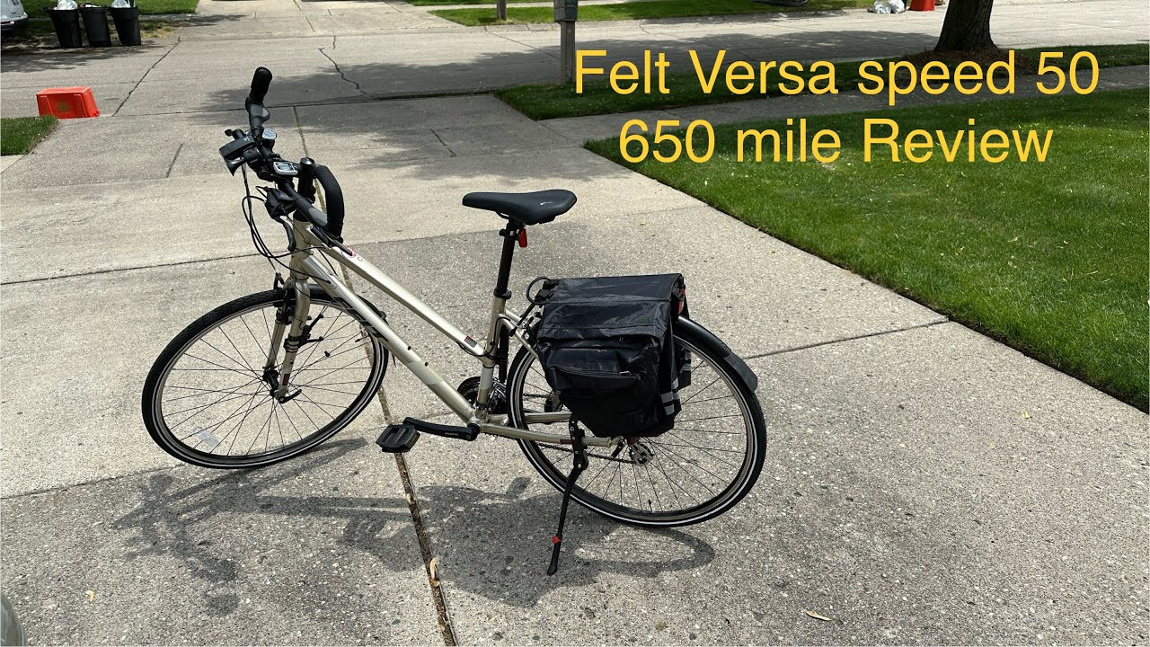 Felt Versa Speed 50 Review at 650 miles - YouTube