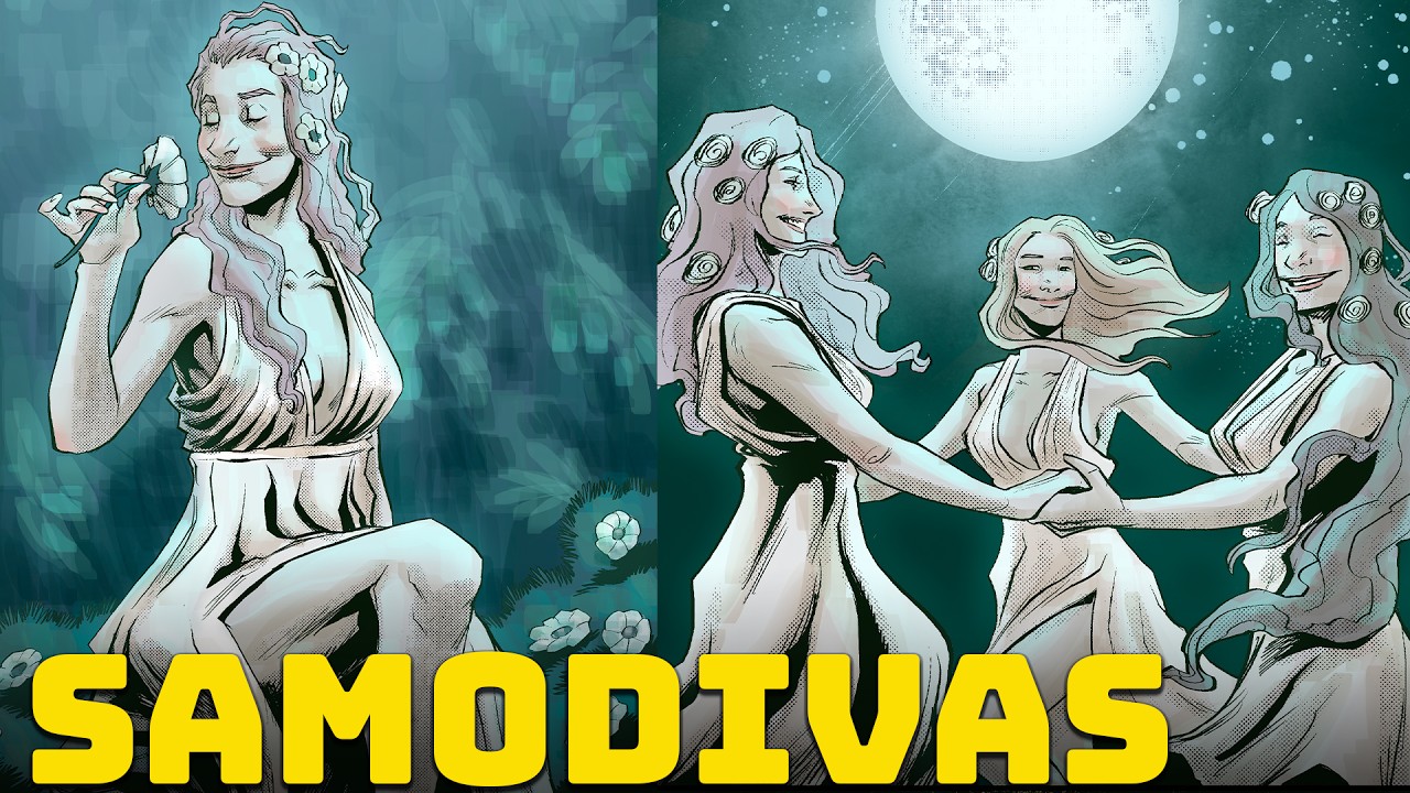 As Encantadoras e Belas Samodivas – Folclore Eslavo - YouTube