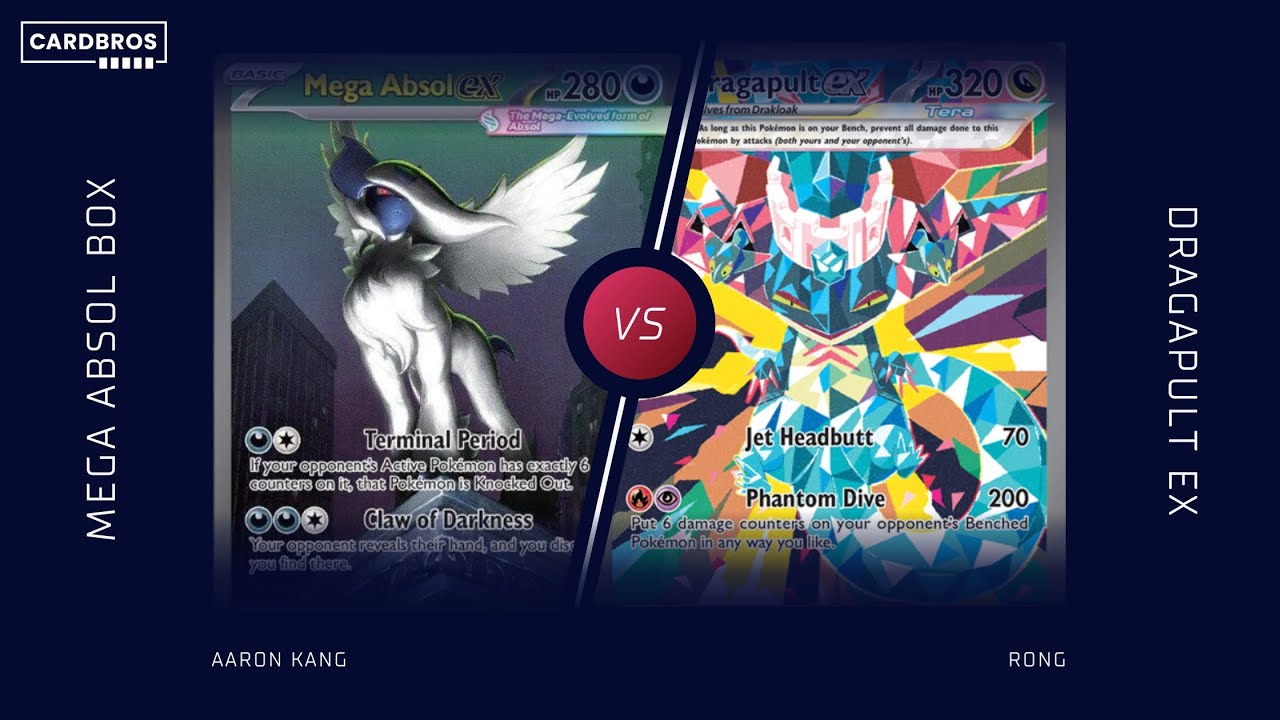 Mega Absol Box vs Dragapult ex | CARDBROS GYM Tournament 30 October ...