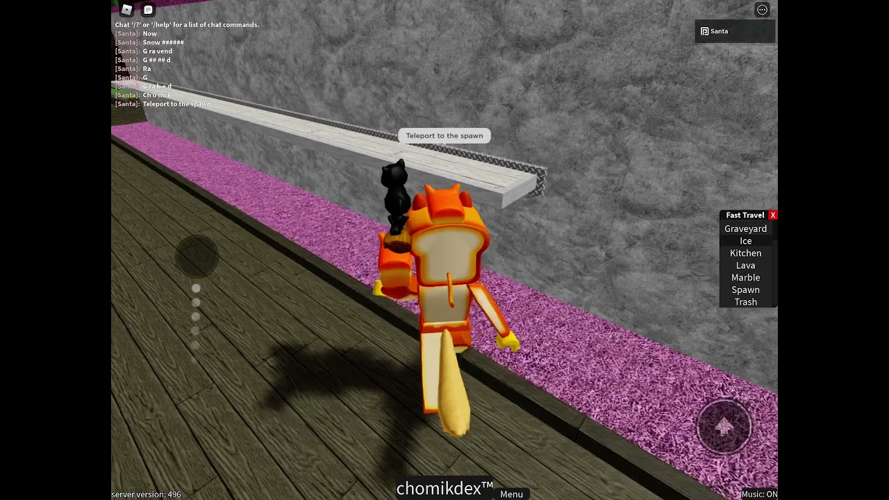 Find the chomiks (snow grabed chomik + the ice cube chomik located ...