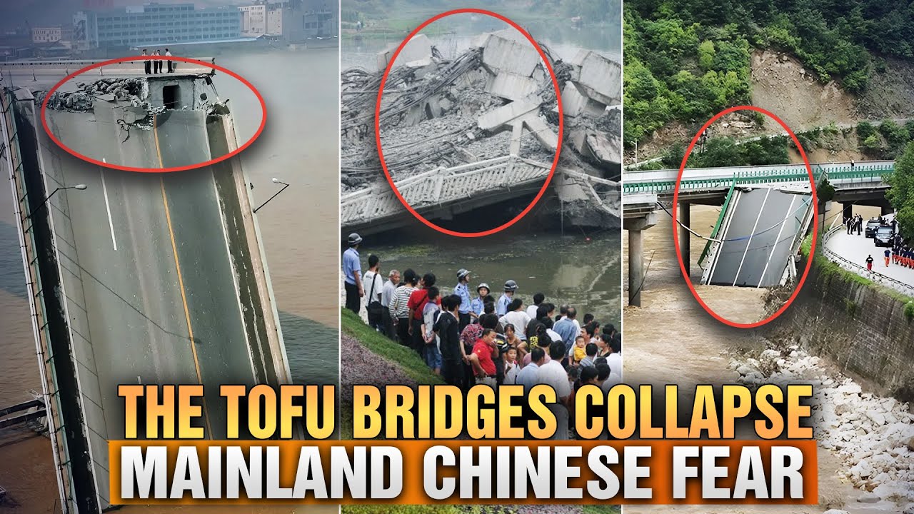 Famous Hundred Million Dollar Tofu Bridges in Mainland China - YouTube