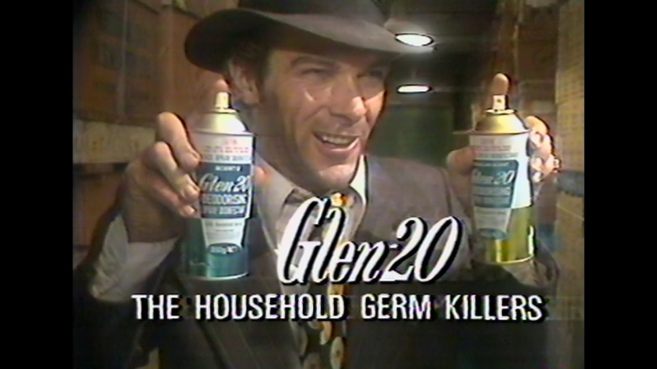 Glen 20 - The Household Germ Killers - Australian TV Ad 1982 - YouTube