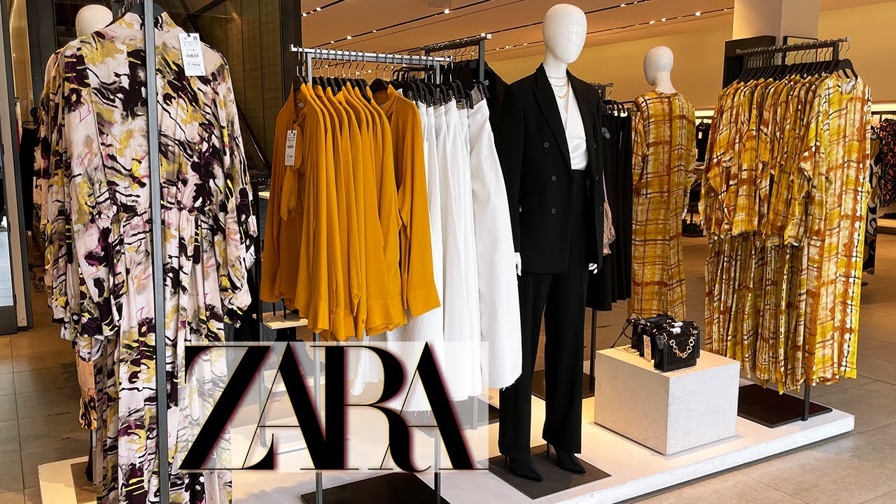 ZARA New In FALL Season Collection & Colours - YouTube