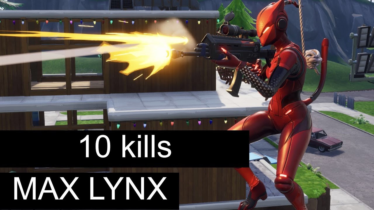 Fortnite MAX LYNX GAMEPLAY *10 KILLS* - YouTube