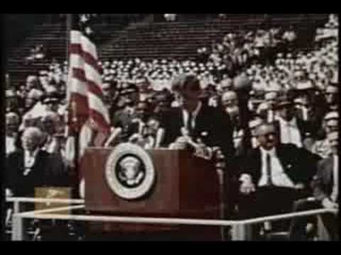 John F. Kennedy - Address on the Space Effort - YouTube