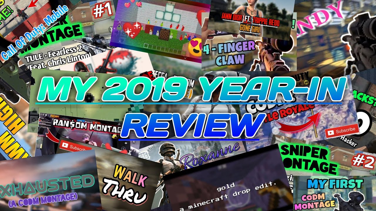 MY 2019 YOUTUBE YEAR-IN REVIEW! - YouTube