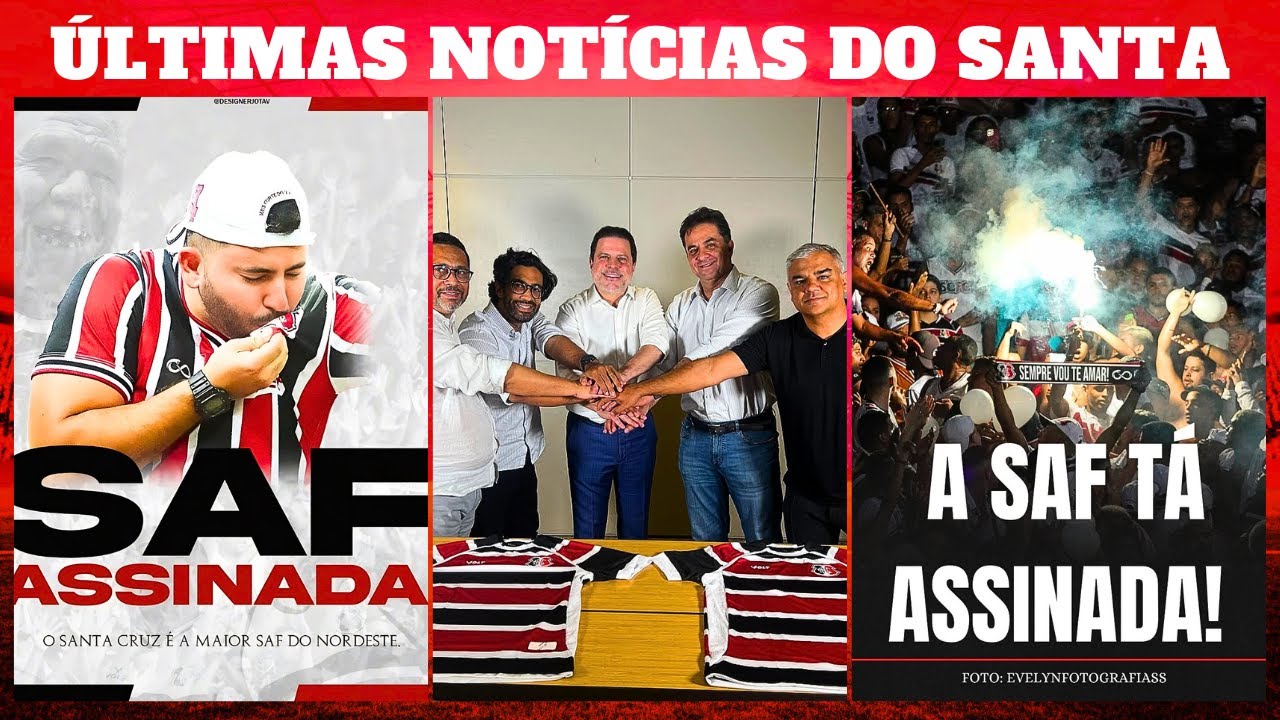 🇾🇪🔥DIA HISTÓRICO! Santa Cruz ANUNCIA Assinatura Da PROPOSTA Vinculante ...