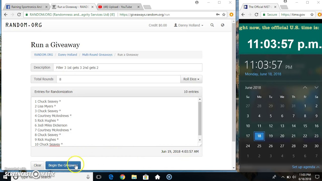 Recording #6882 - YouTube