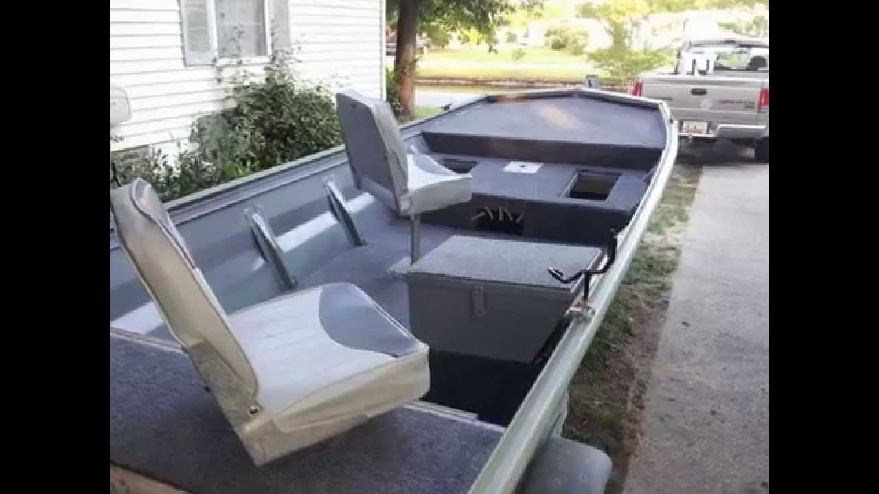 jon boat conversion - YouTube