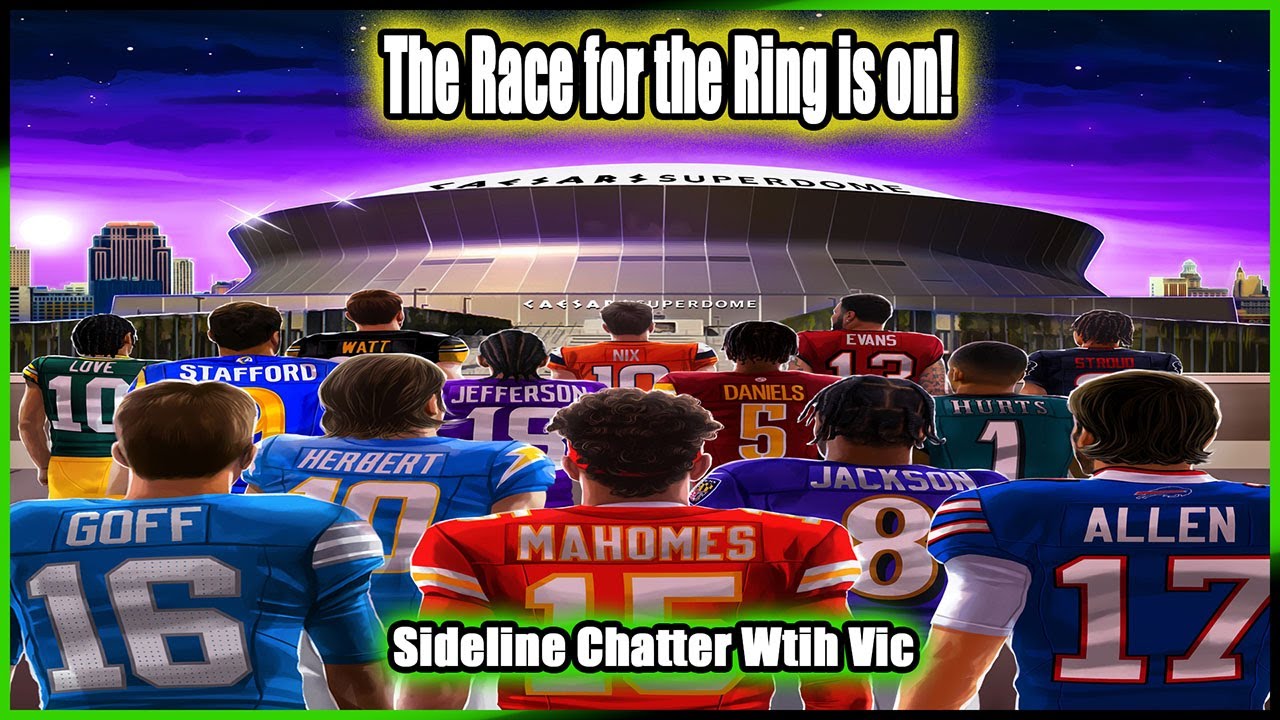 Patriots, Commanders and Playoff Predictions! Sideline Chatter with Vic ...