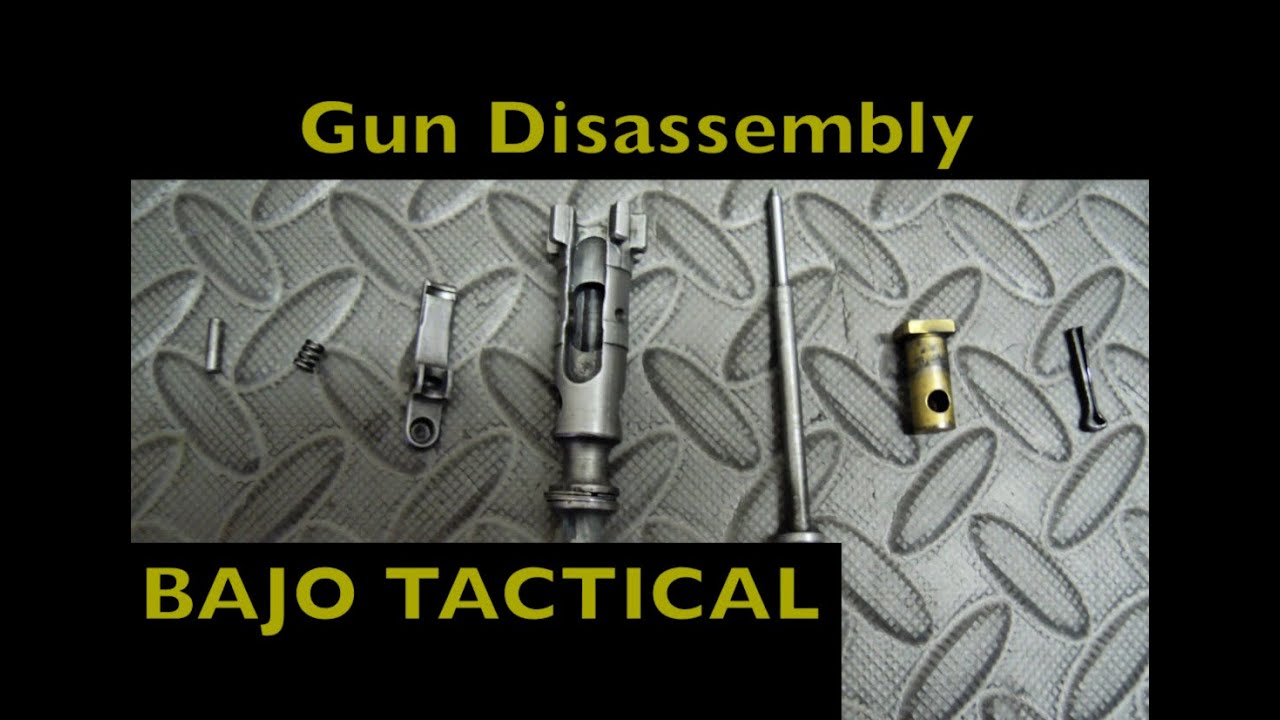 How to Disassembly M4 Carbine - YouTube