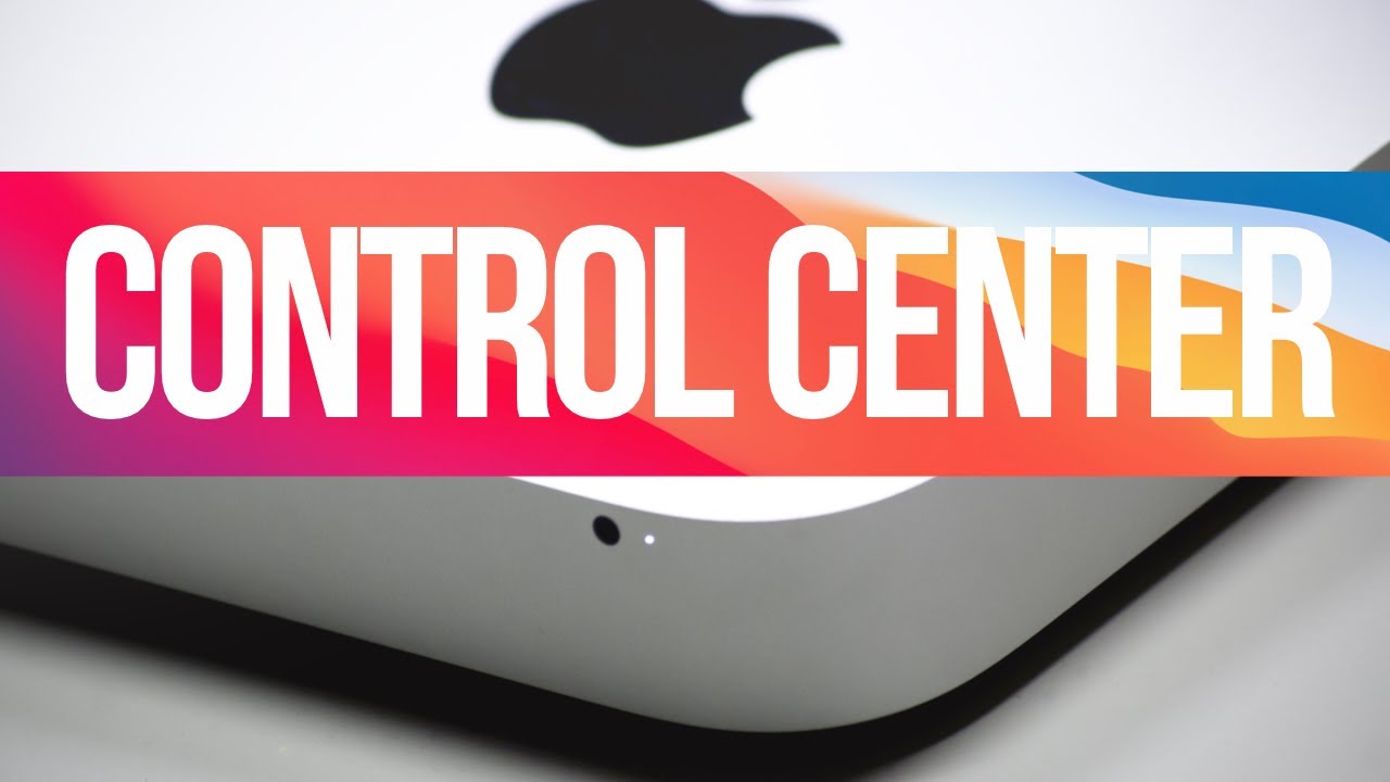 Control Center on Mac mini - YouTube