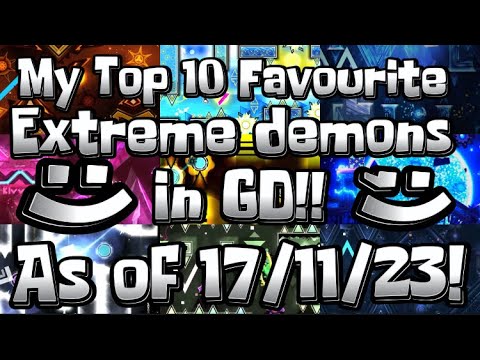 (4K!!) My Top 10 Favourite Extreme demons in GD // As of 17/11/23 - YouTube