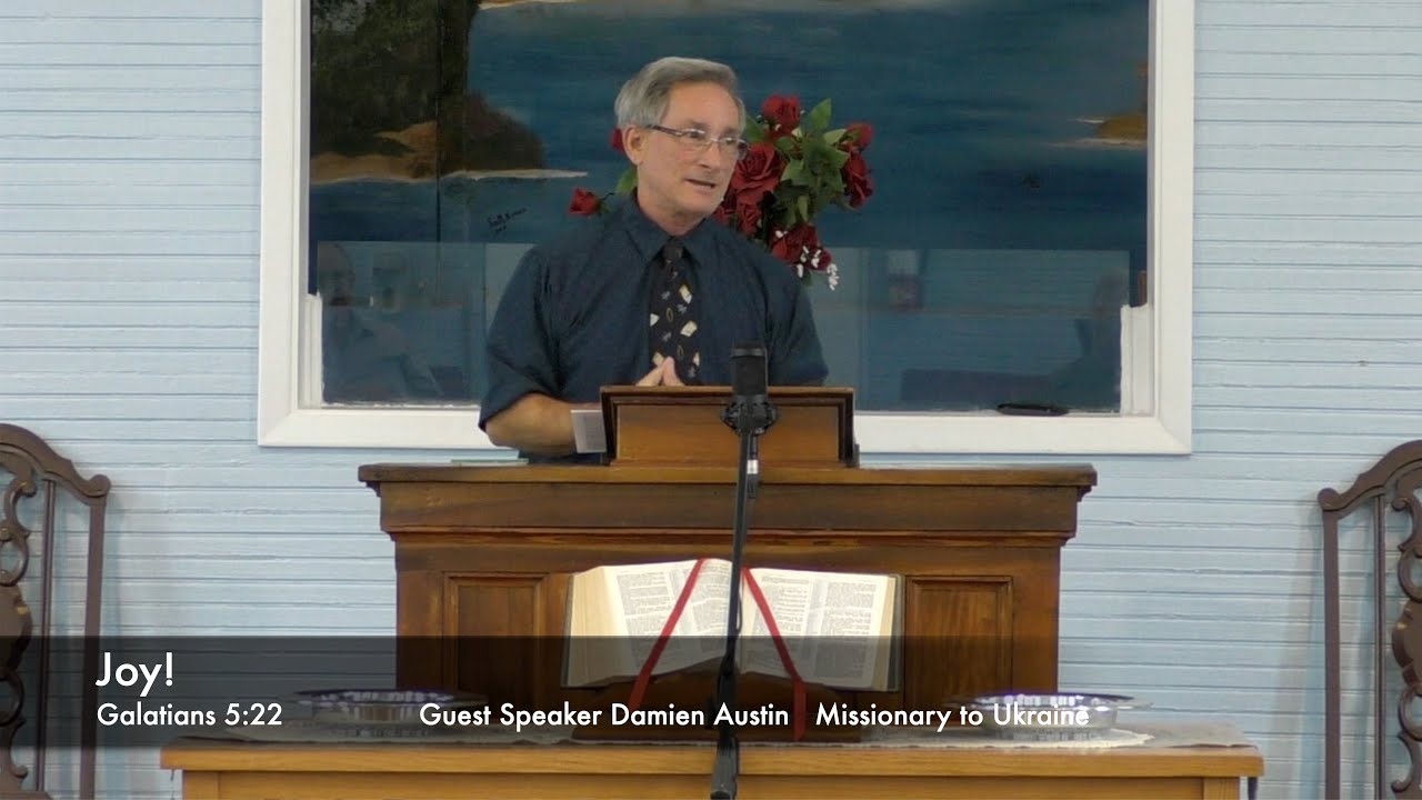 Joy! Galatians 5:22 Guest Speaker Damien Austin - YouTube