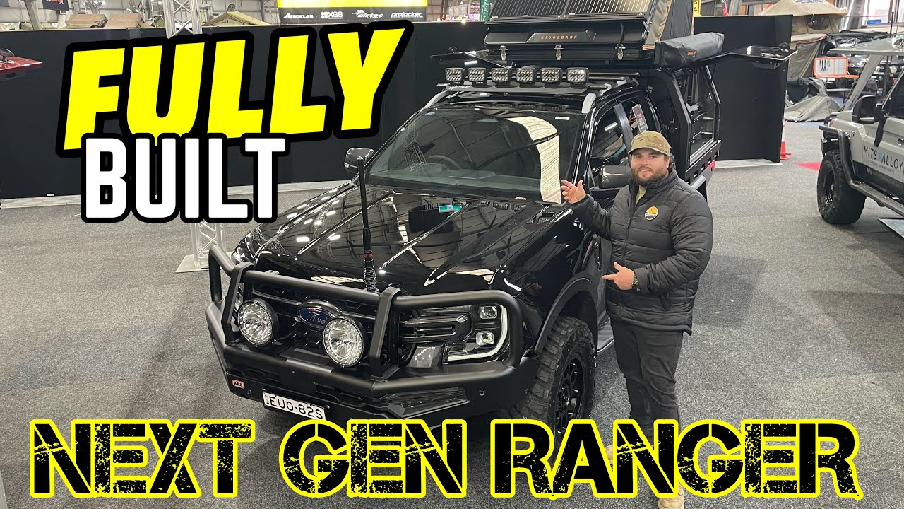 2023 FORD RANGER WILDTRAK TOURER BUILD ! Built by Mits alloy ! - YouTube