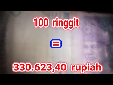 TERBARU! 100 ringgit berapa rupiah 2022 - YouTube