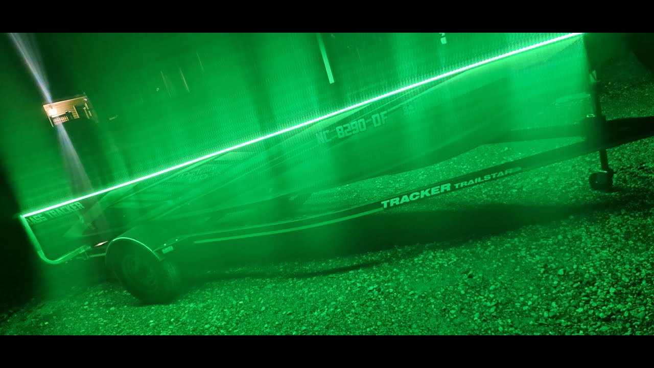 Bass Tracker Lights Installation - YouTube